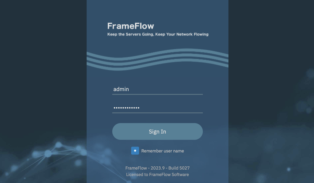 Getting Started | FrameFlow
